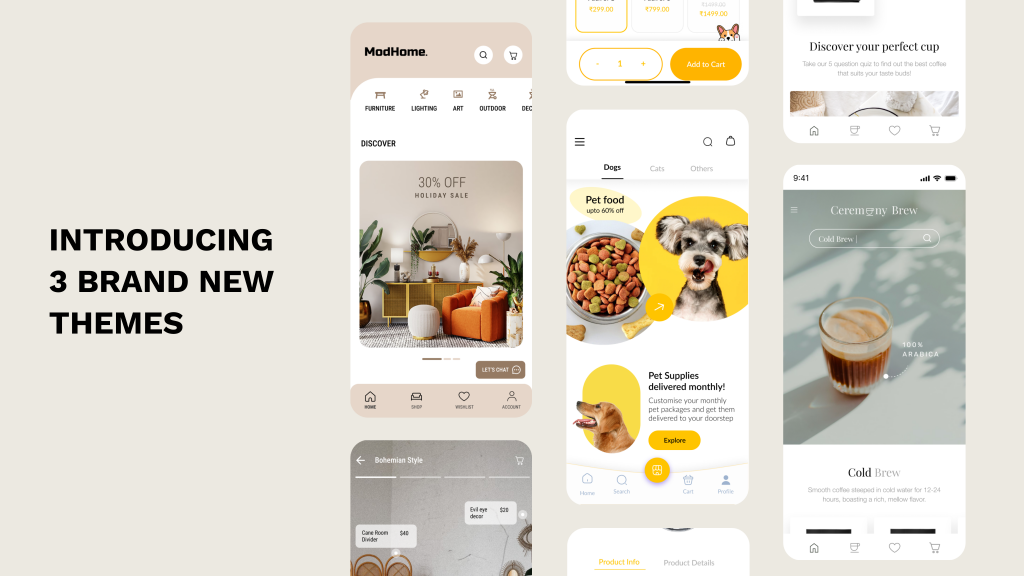 Introducing Apptile's Three New Themes: Revolutionising E-commerce ...